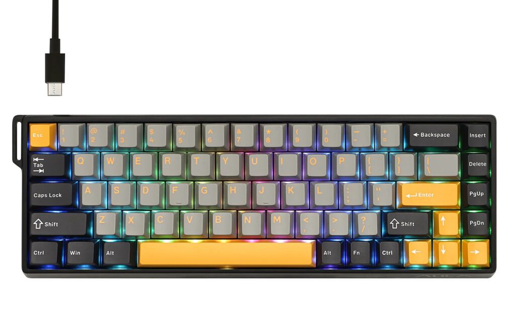AULA WIN68 HE Wired Gaming Keyboard Hall Effect Switches