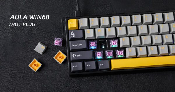 AULA WIN68: The Ultimate Compact Keyboard for Gamers