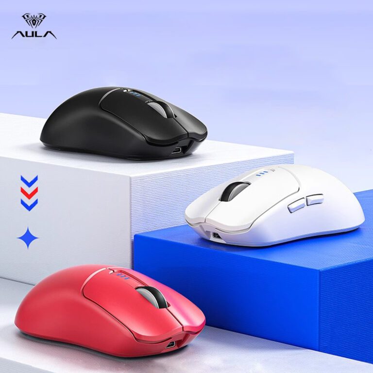 Aula SC580 wireless mouse, 10000 DPI, ergonomic design