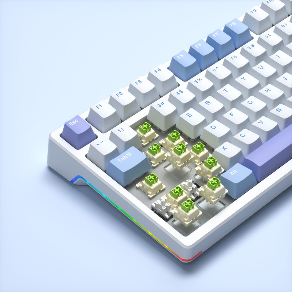 Aula F98 3-in-1 Mechanical Keyboard – Full-Size Keyboard