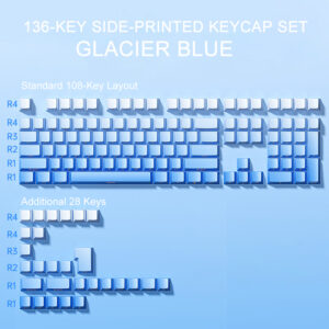 Aula Side-printed keycaps