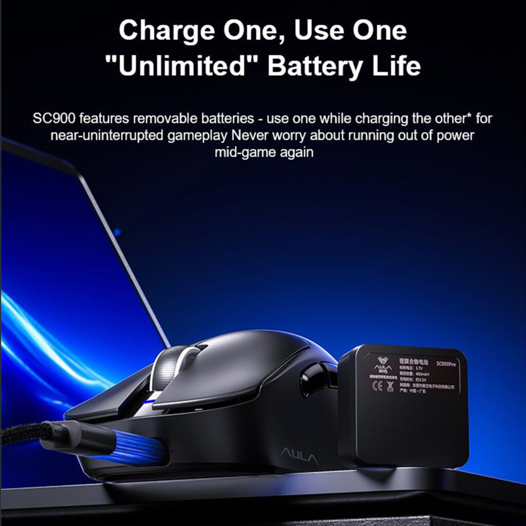 Aula SC900 – Ergonomic Gaming Mouse