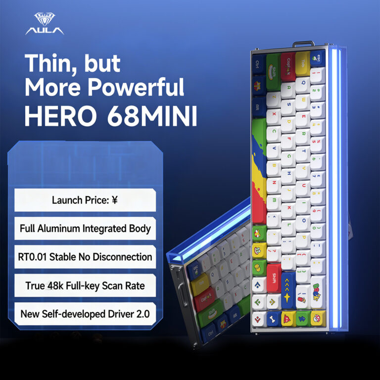 AULA F99 Pro – Best Mechanical Keyboard, Full-Size Layout