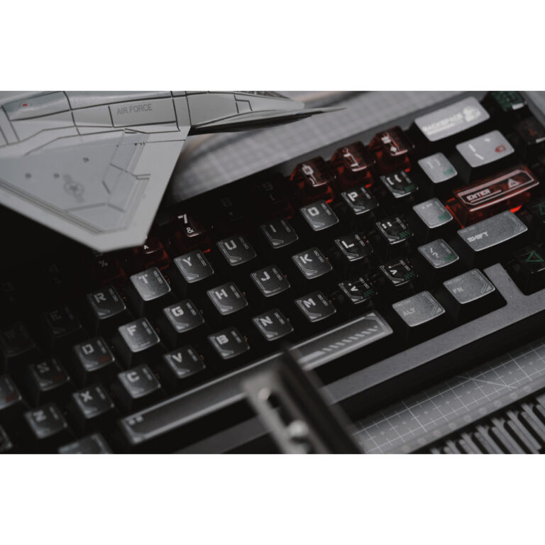 Azure Shadow Sky Metal-Style PBT Keycaps 148 Keys